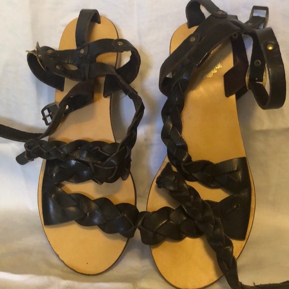 Ecote | Shoes | Leather Braided Sandals From Urban Outfitters | Poshmark